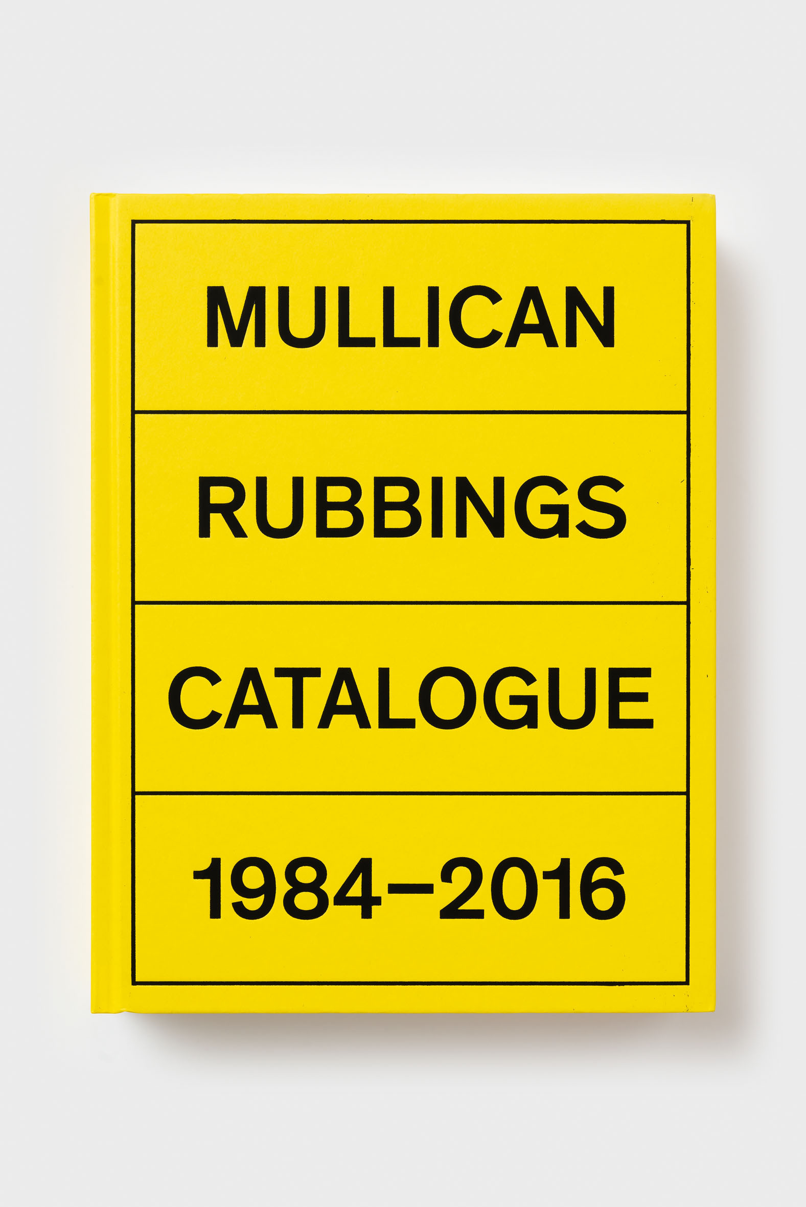 MASSIMODECARLO – Mullican. Rubbings catalogue 1984-2016